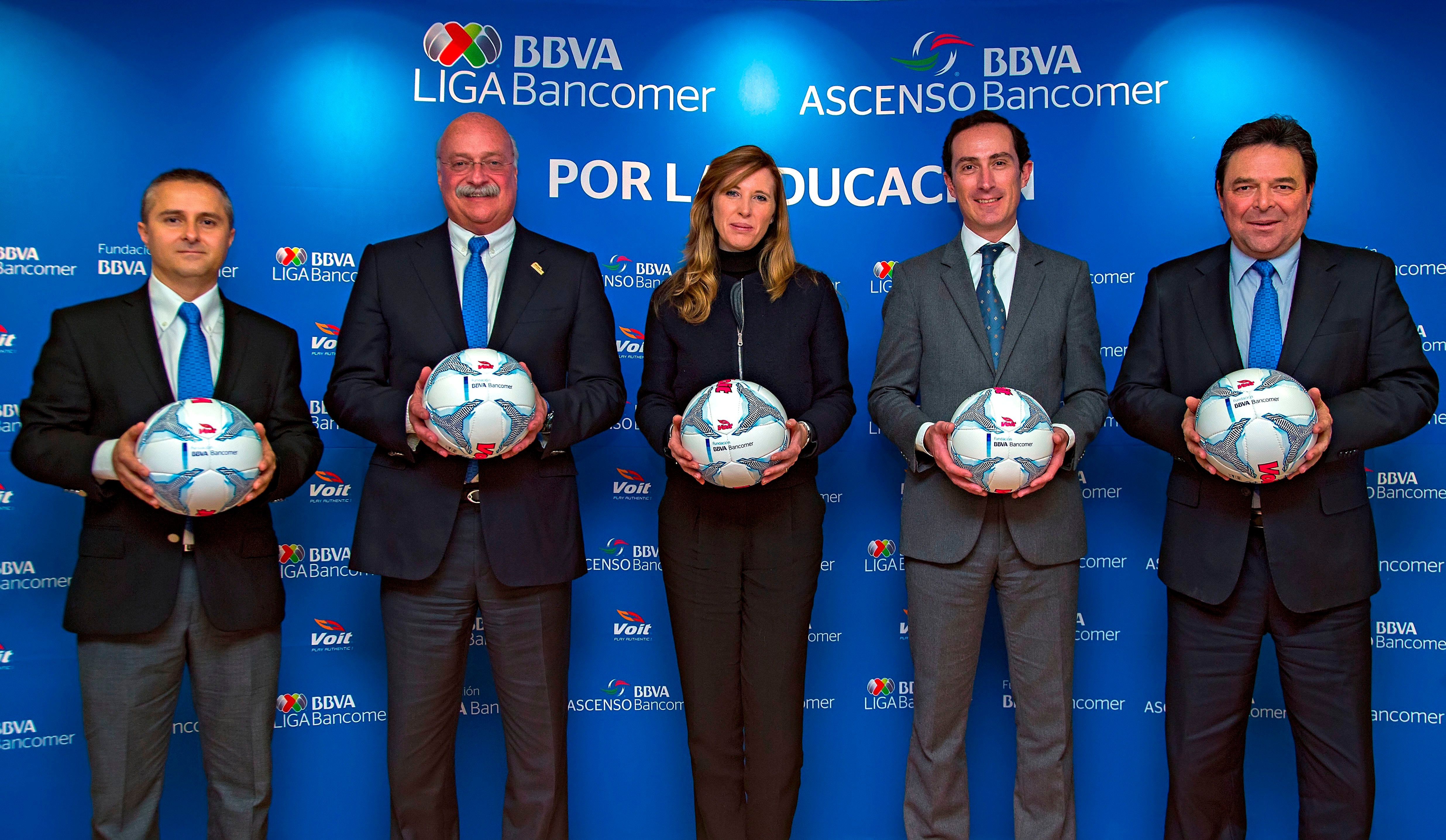 Fundación BBVA Bancomer, Liga Bancomer MX y Ascenso Bancomer MX ...
