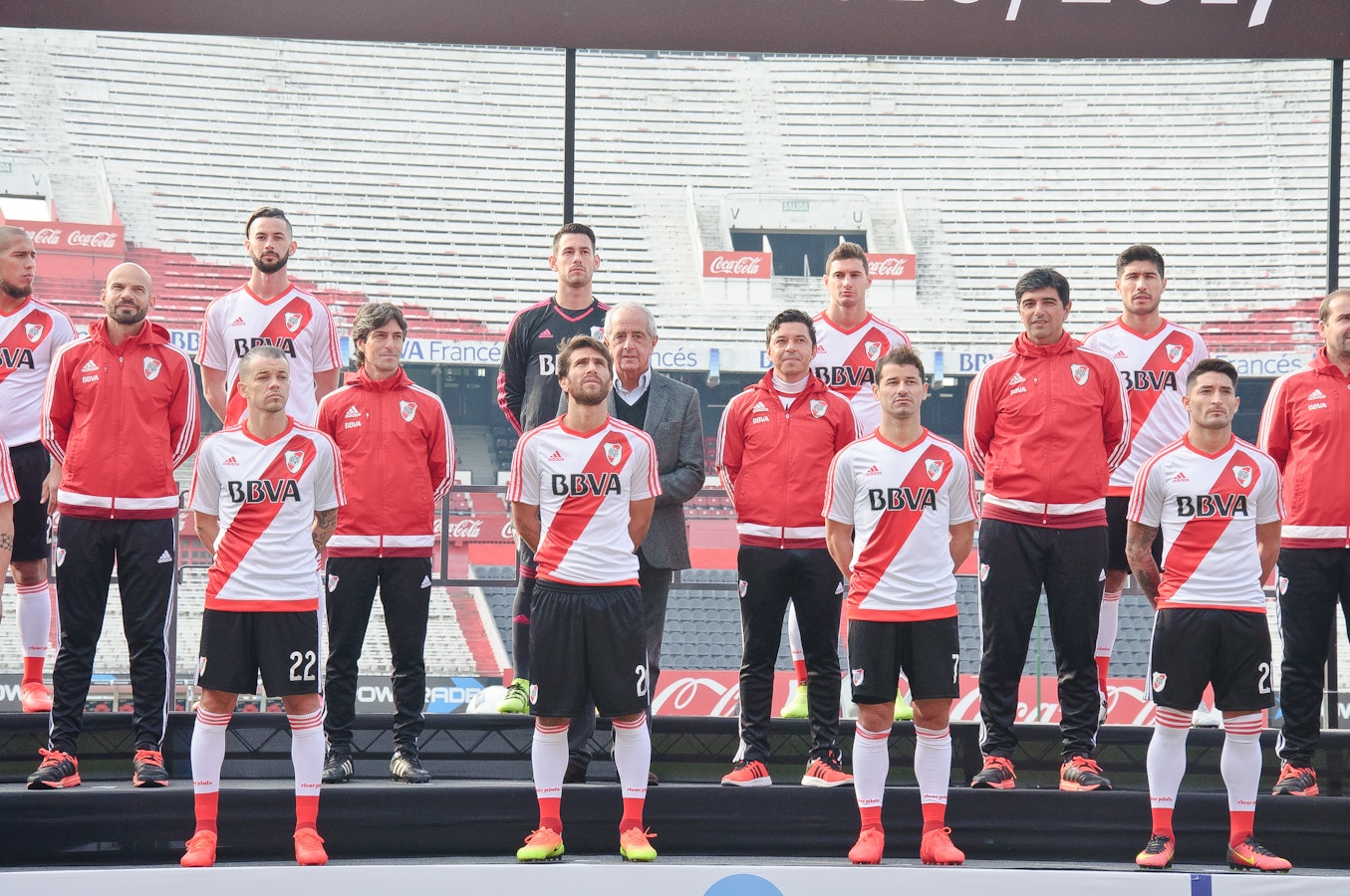 River Plate presentó su plantel de fútbol profesional, Temporada 2016/ ...
