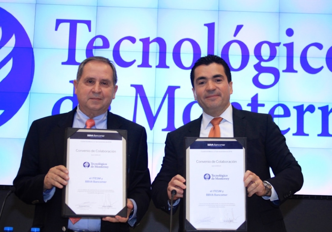 BBVA Bancomer firma un convenio con el Tec de Monterrey para atraer al ...