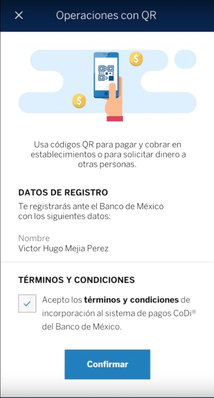 ¿Cómo comenzar a usar CoDi en la app BBVA México? | BBVA