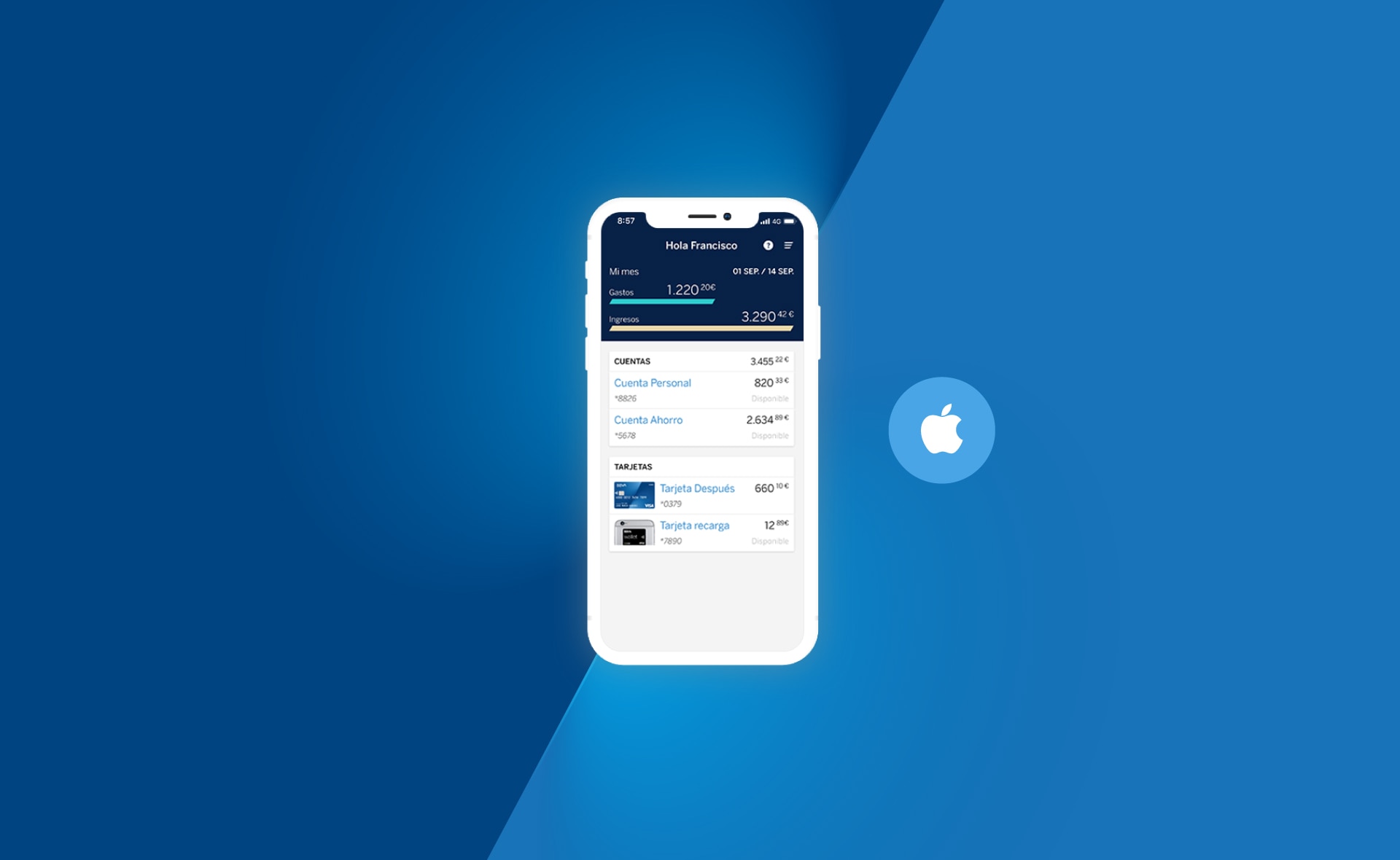¿Qué puedes hacer desde tu iPhone si eres cliente de BBVA? | BBVA