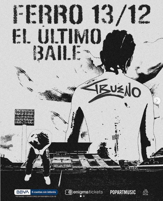 BBVA anuncia la preventa de entradas para ver a Trueno en Ferro