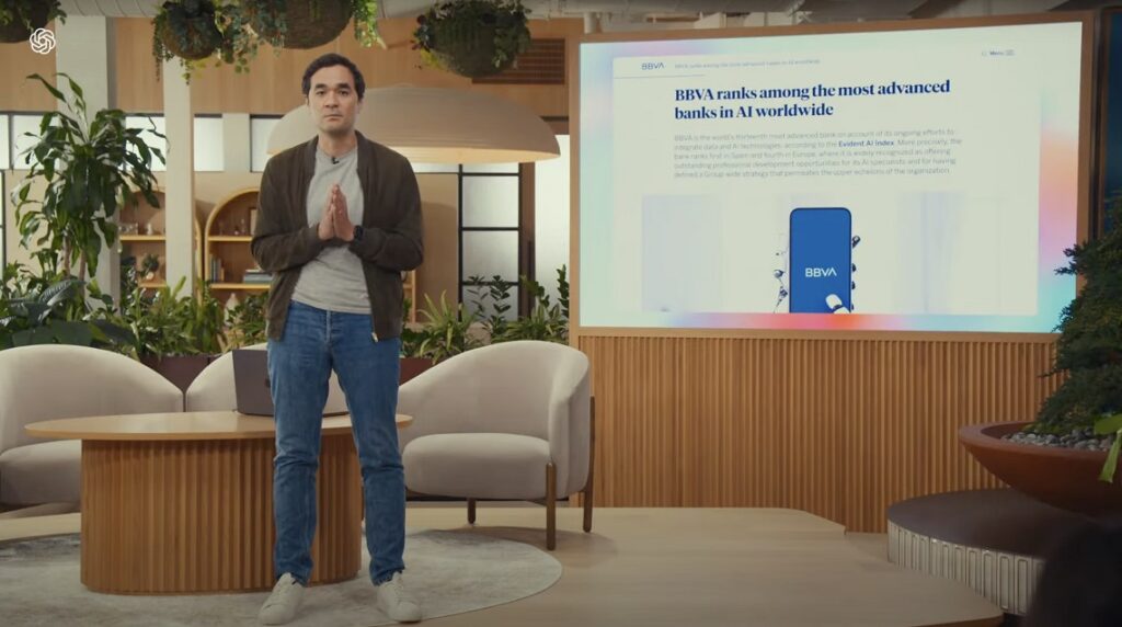 OpenAI destaca la colaboración con BBVA en el lanzamiento mundial de GPT-5