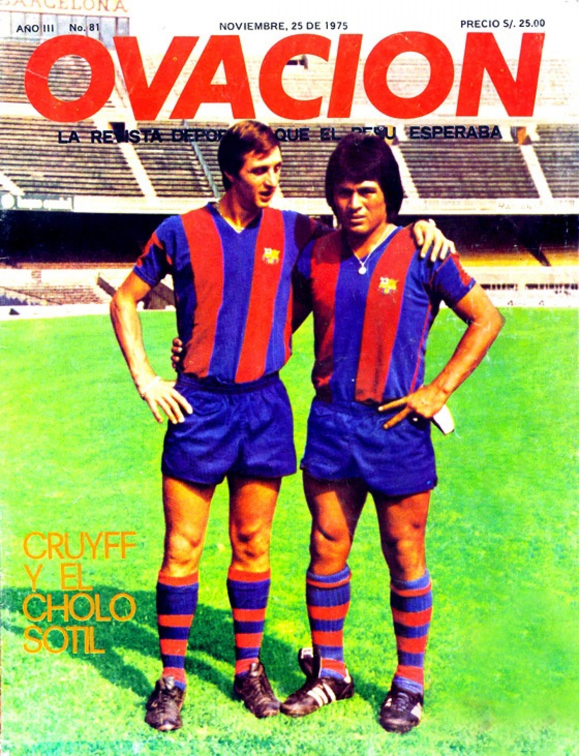 El 'Cholo' Sotil, Cruyff and Barca | BBVA