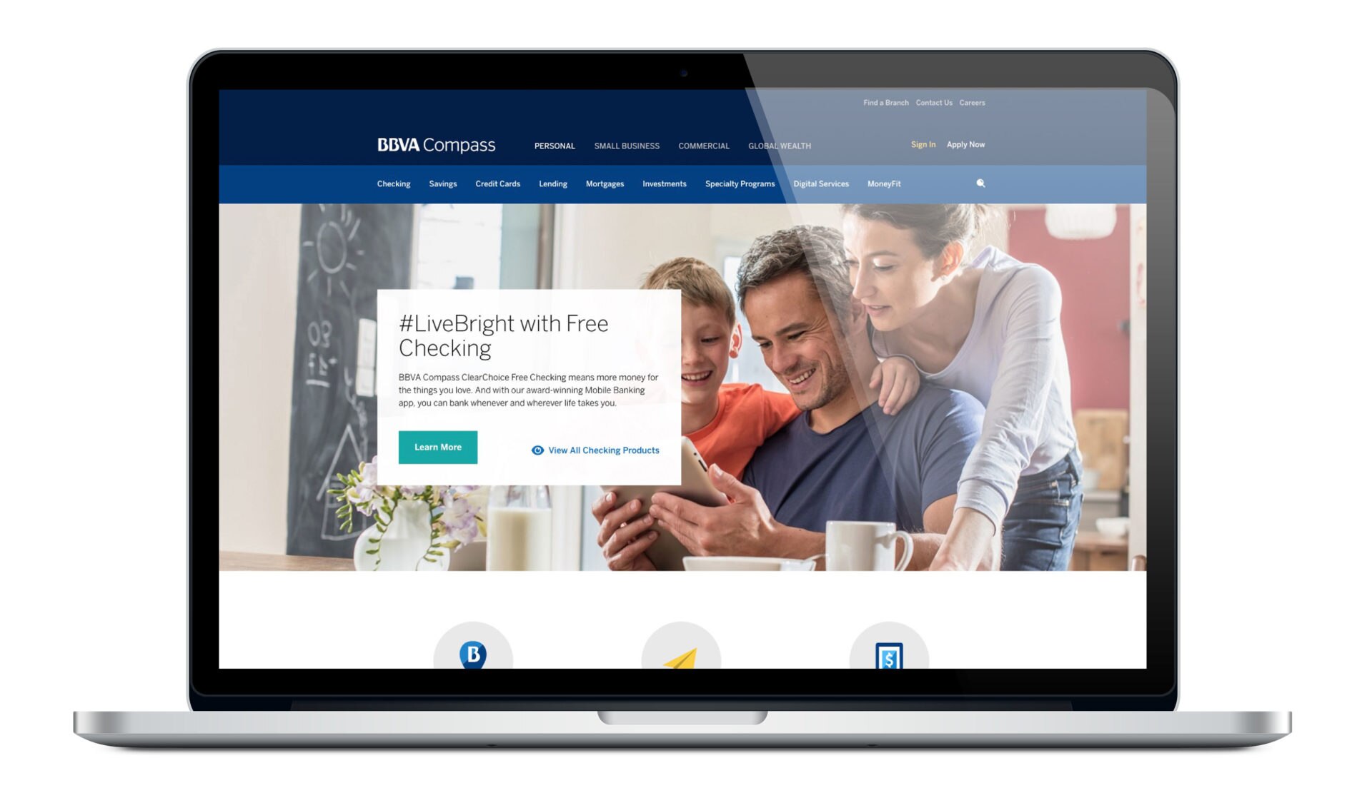 BBVA Compass’ redesigned website showcases emphasis on clear ...